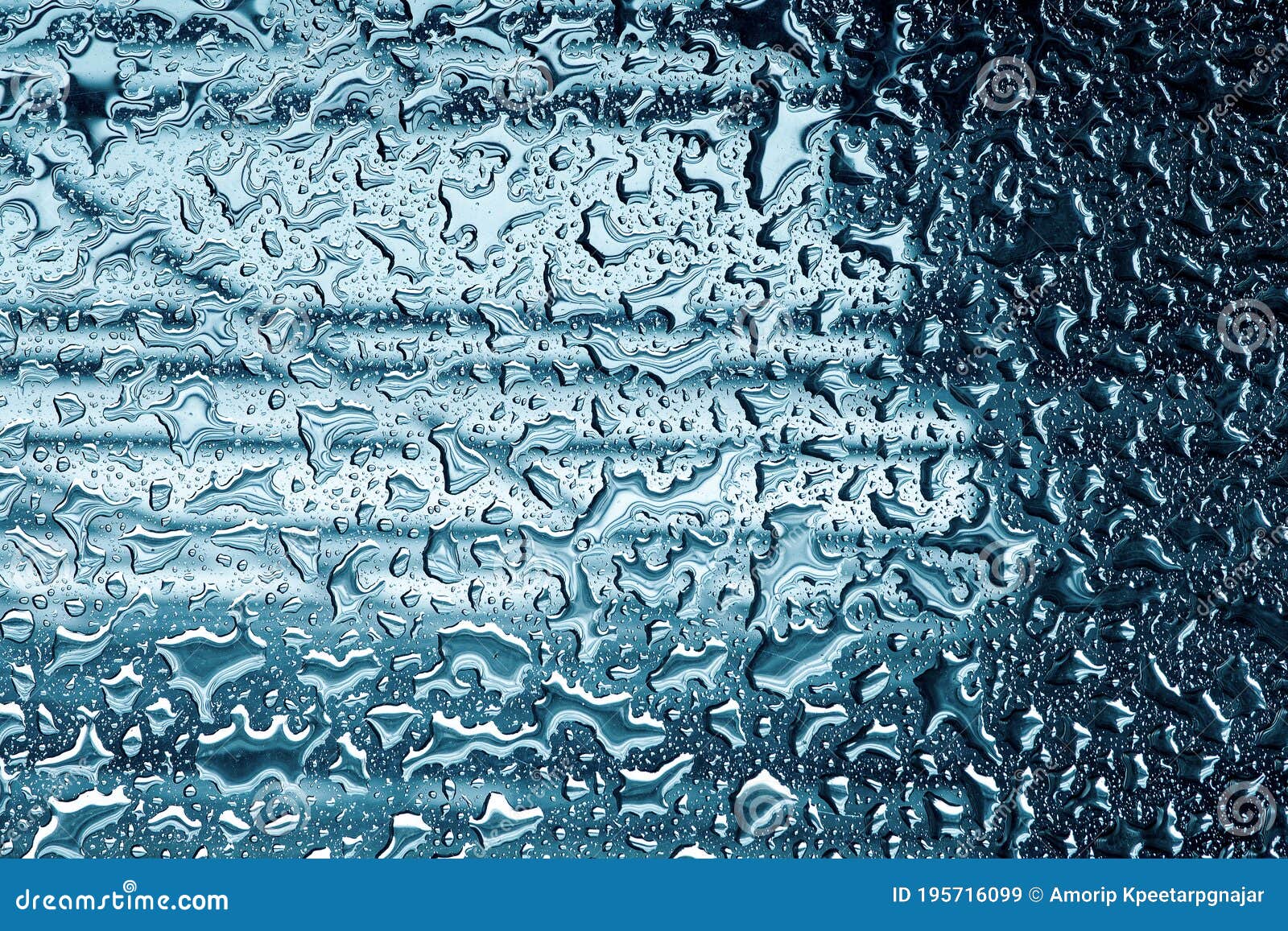 Surface of Raindrops on Mirror Stock Image - Image of raindrops, ideal ...