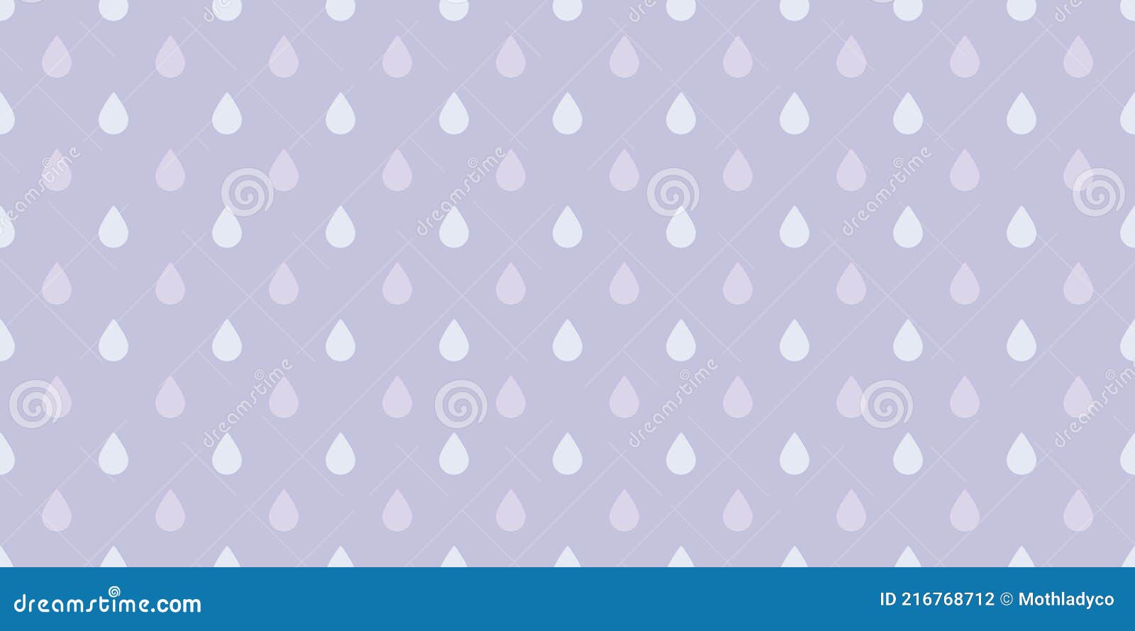Raindrops Seamless Repeat Pattern Vector Background Stock Vector ...