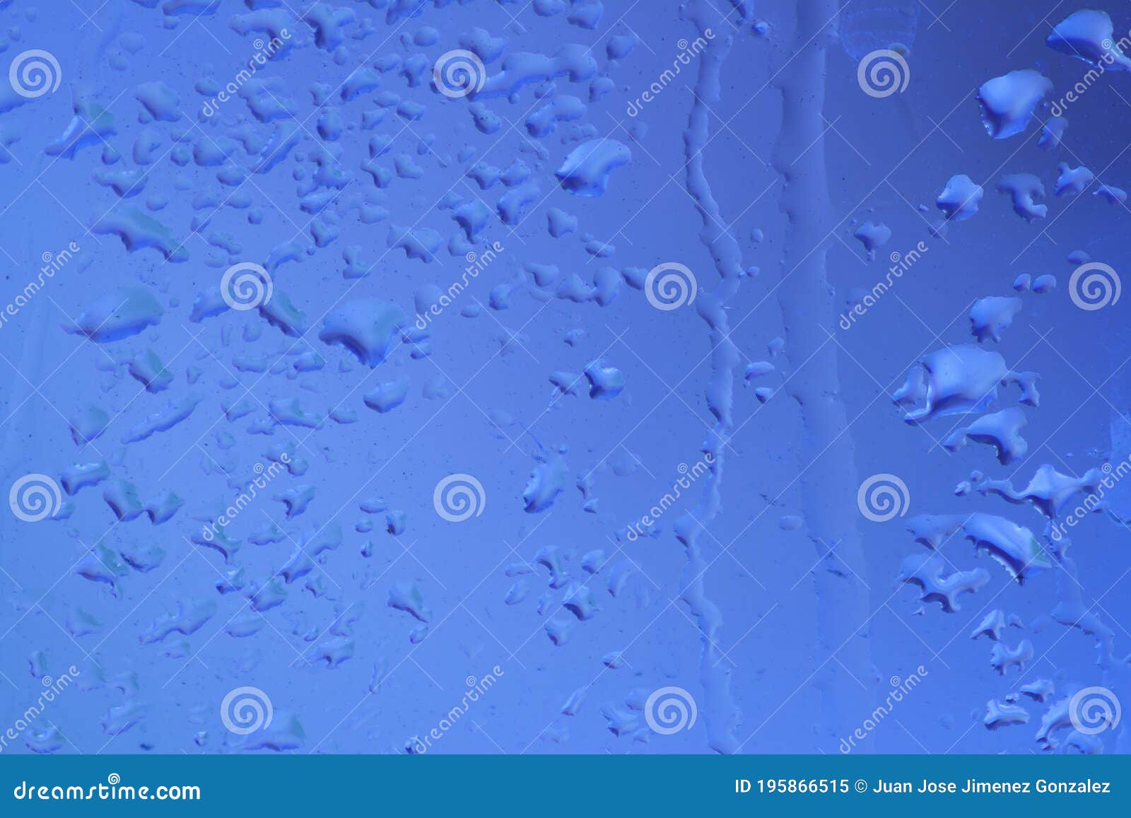 Raindrops on a Smooth Slide Stock Image - Image of refreshing ...