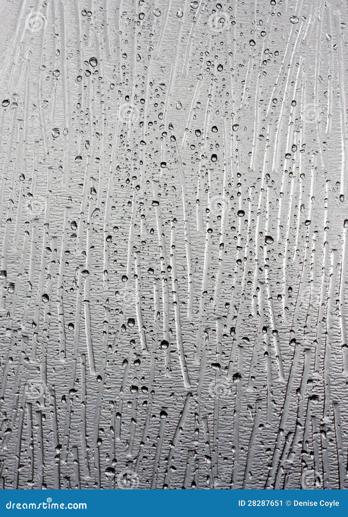 Raindrops on Textured Glass Stock Image - Image of rainfall ...