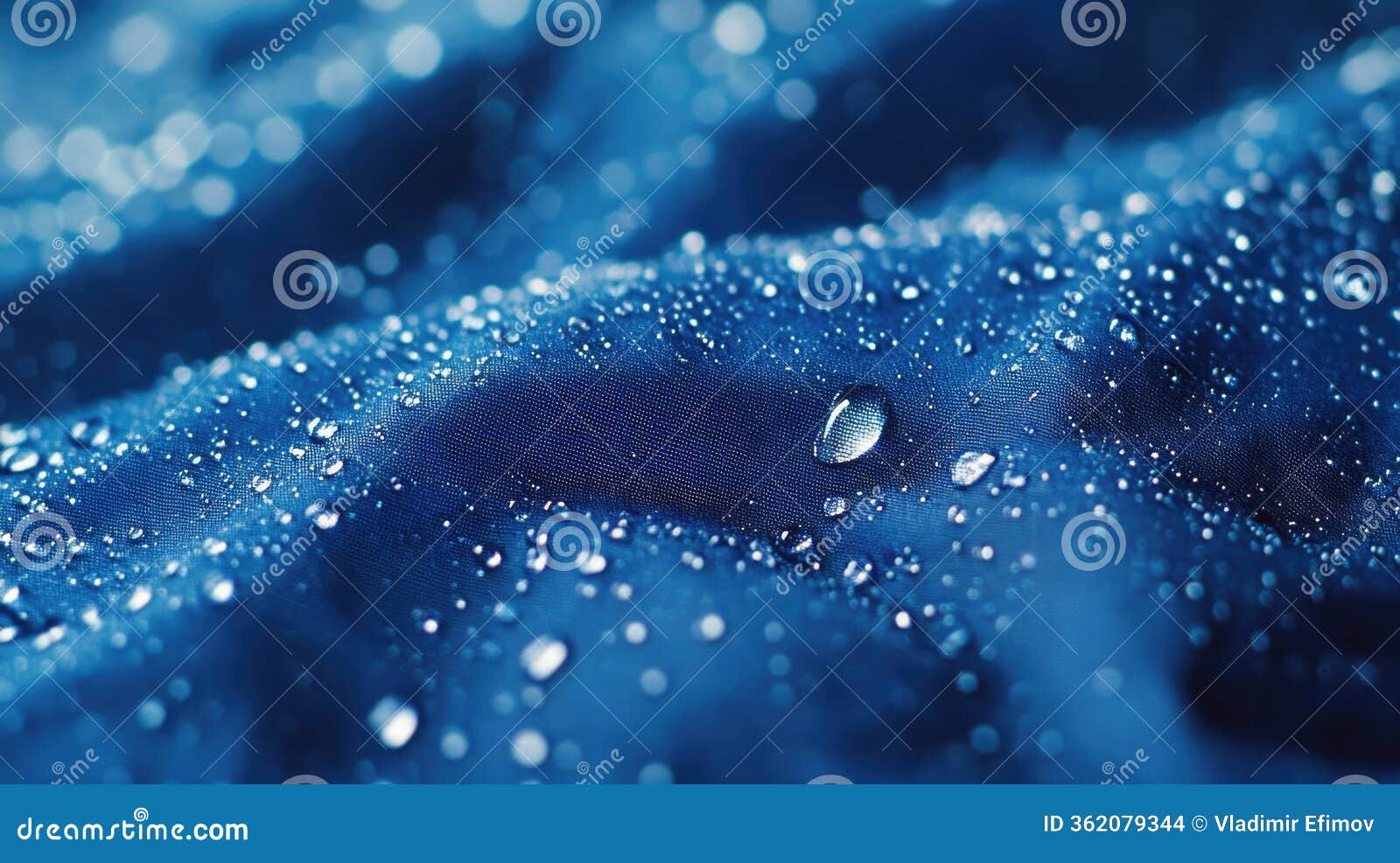 Raindrops Under Microscope stock photo. Image of blue - 362079344