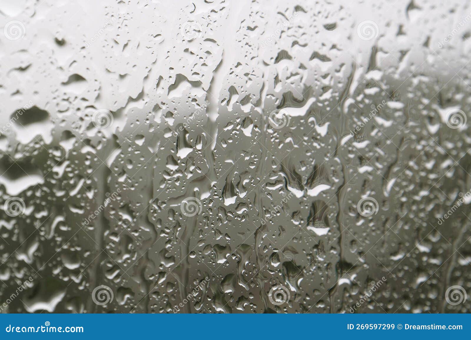 Raindrops on the Window Glass Stock Image - Image of pouring, office ...