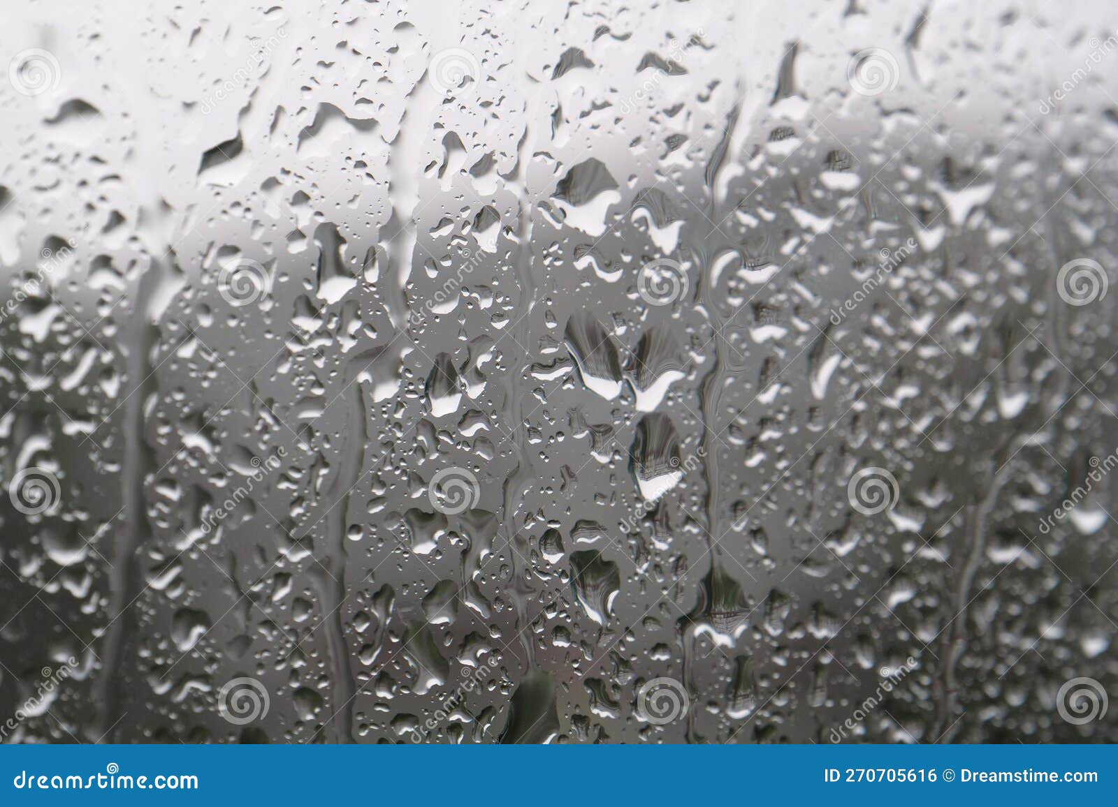Raindrops on the Window Glass Stock Photo - Image of rain ...
