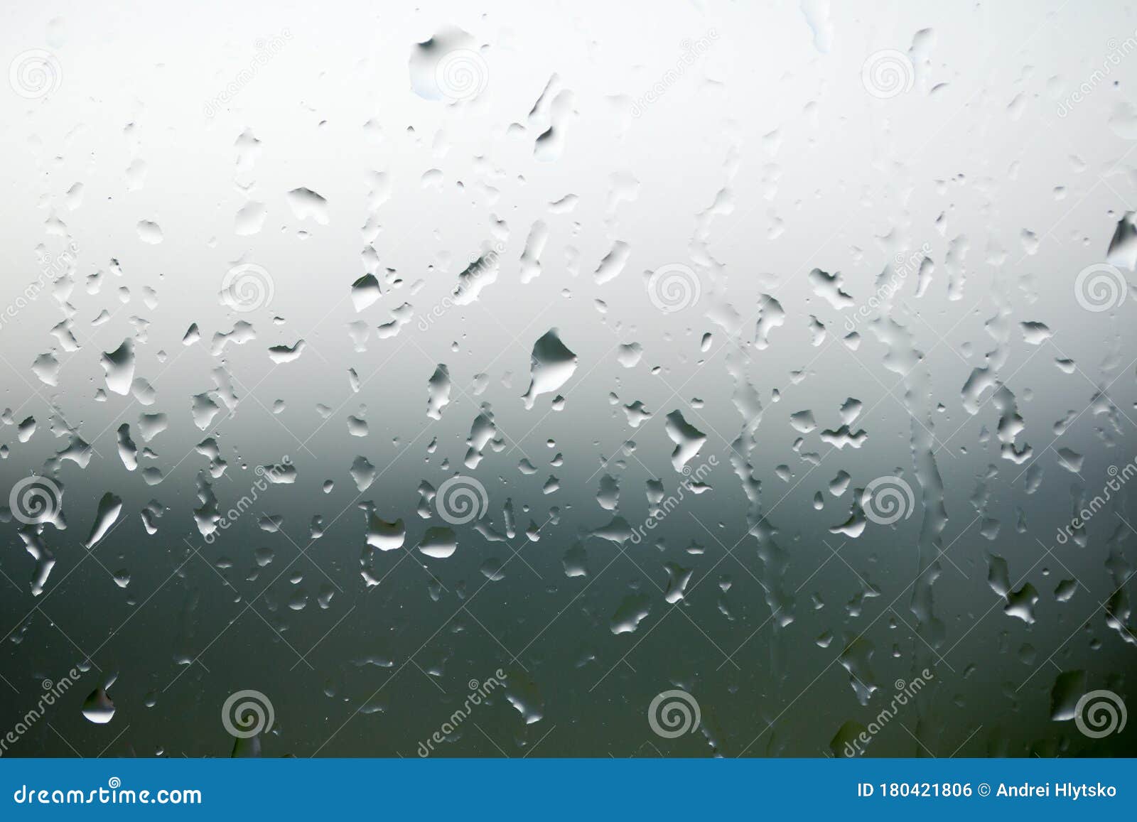 Raindrops on window glass stock photo. Image of relax - 180421806