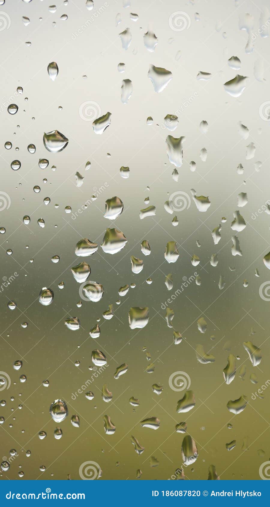Raindrops on window glass stock photo. Image of glossy - 186087820