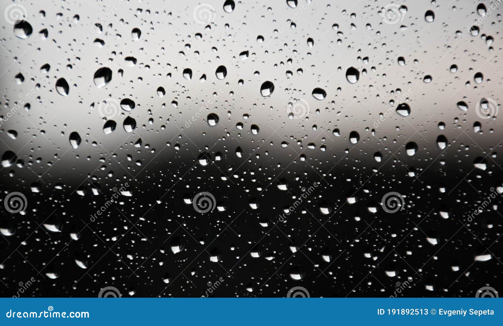 Raindrops on the Window Pane Slowly Flowing Down 12 Stock Image - Image ...
