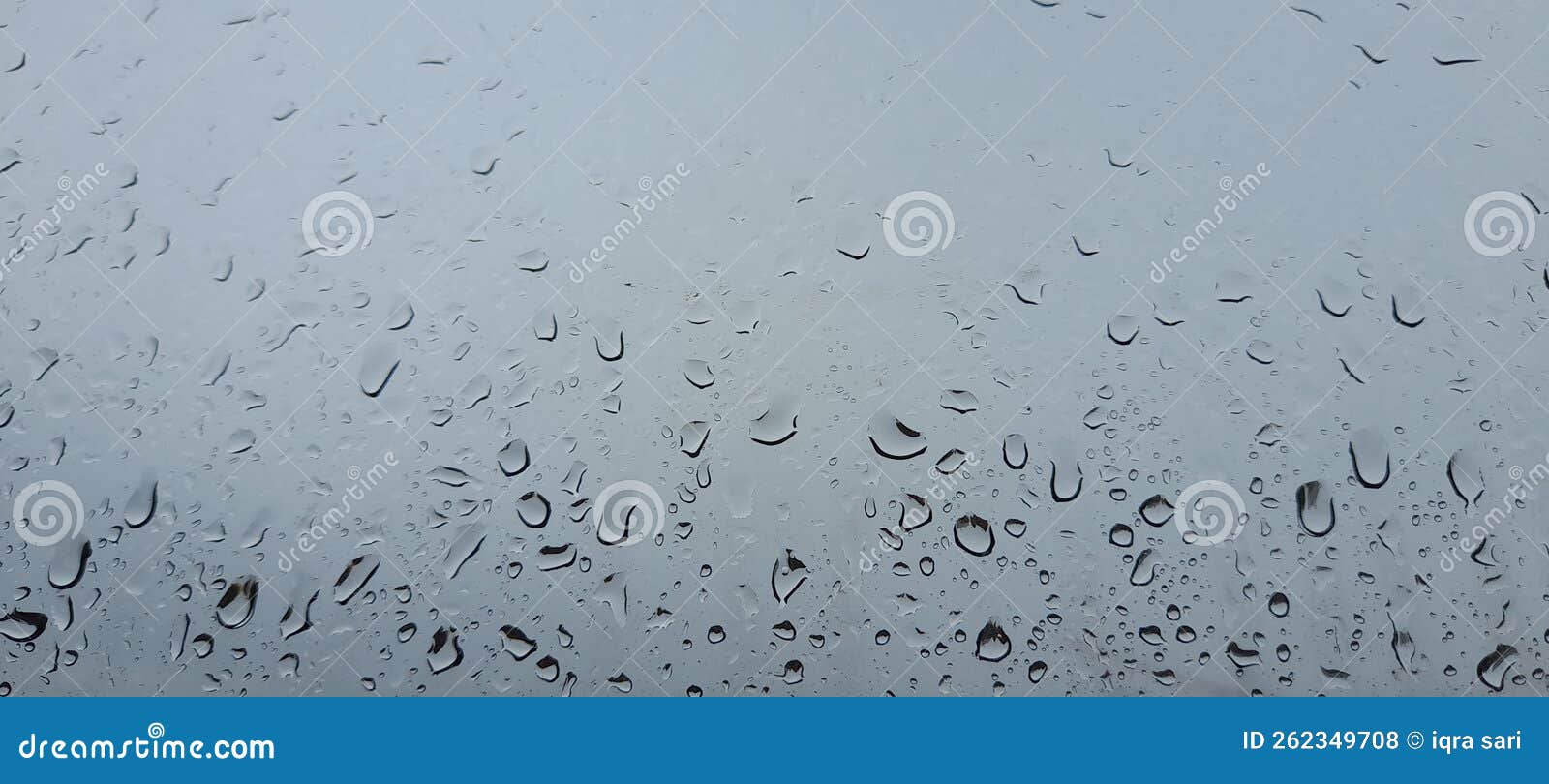 Raindrops on window stock photo. Image of winter, wall - 262349708