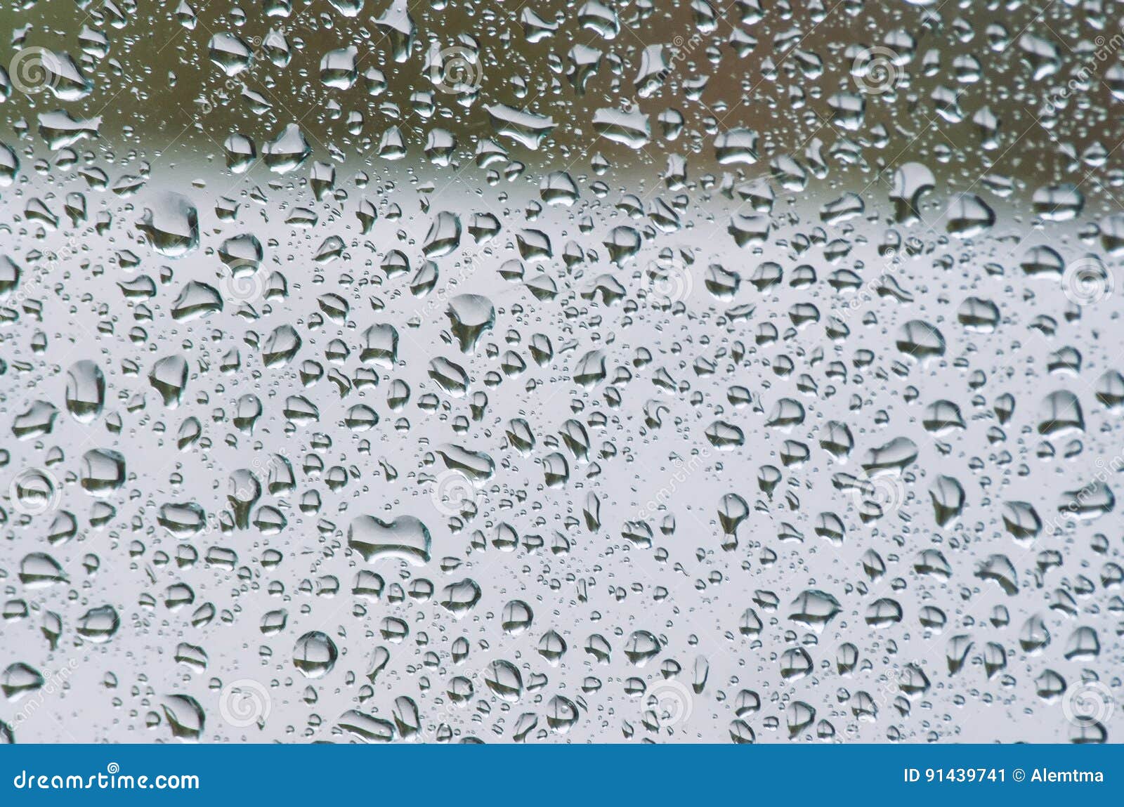 Raindrops on windows glass stock image. Image of cold - 91439741
