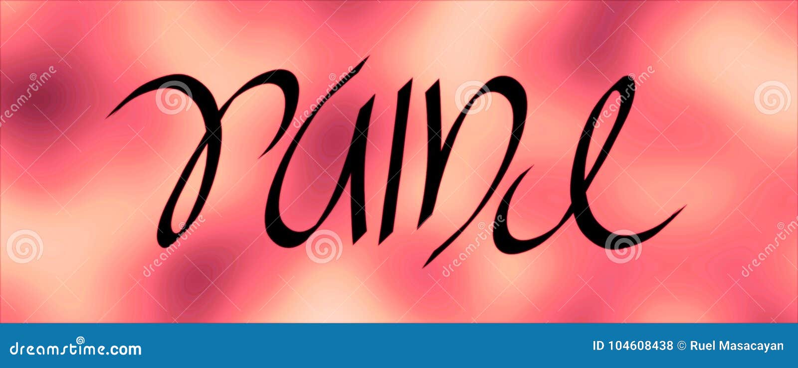 Raine Ambigram Stock Illustrations – 1 Raine Ambigram Stock ...