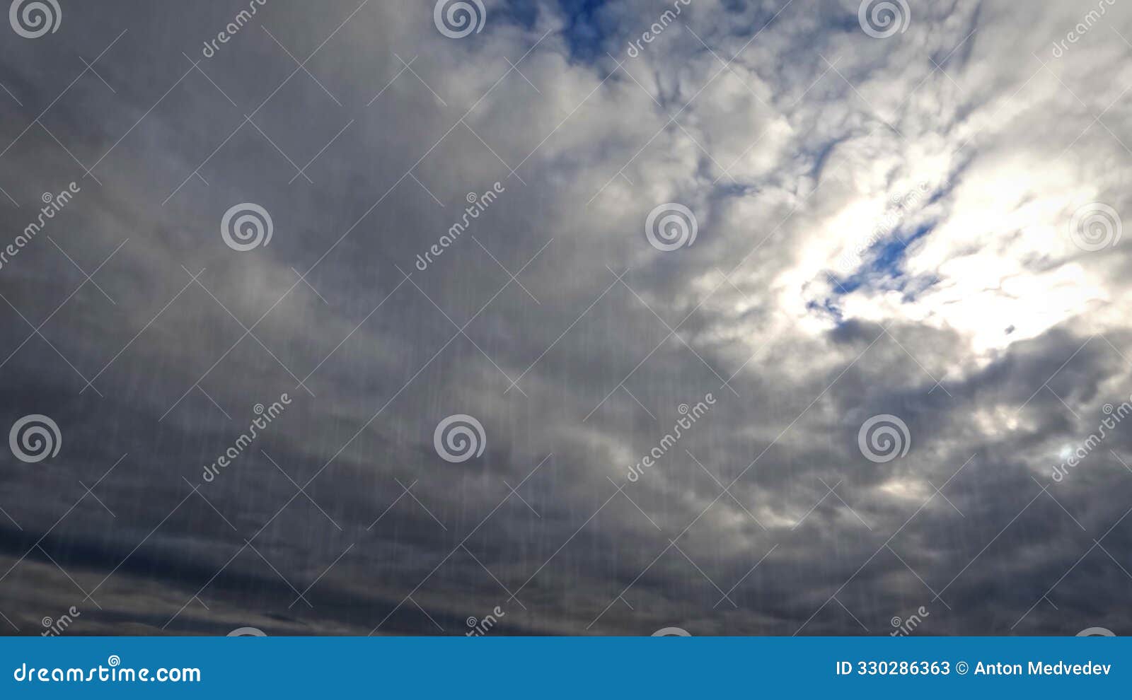 Rainfall on Sky with Clouds - Beautiful Weather Bg - Photo of Nature ...