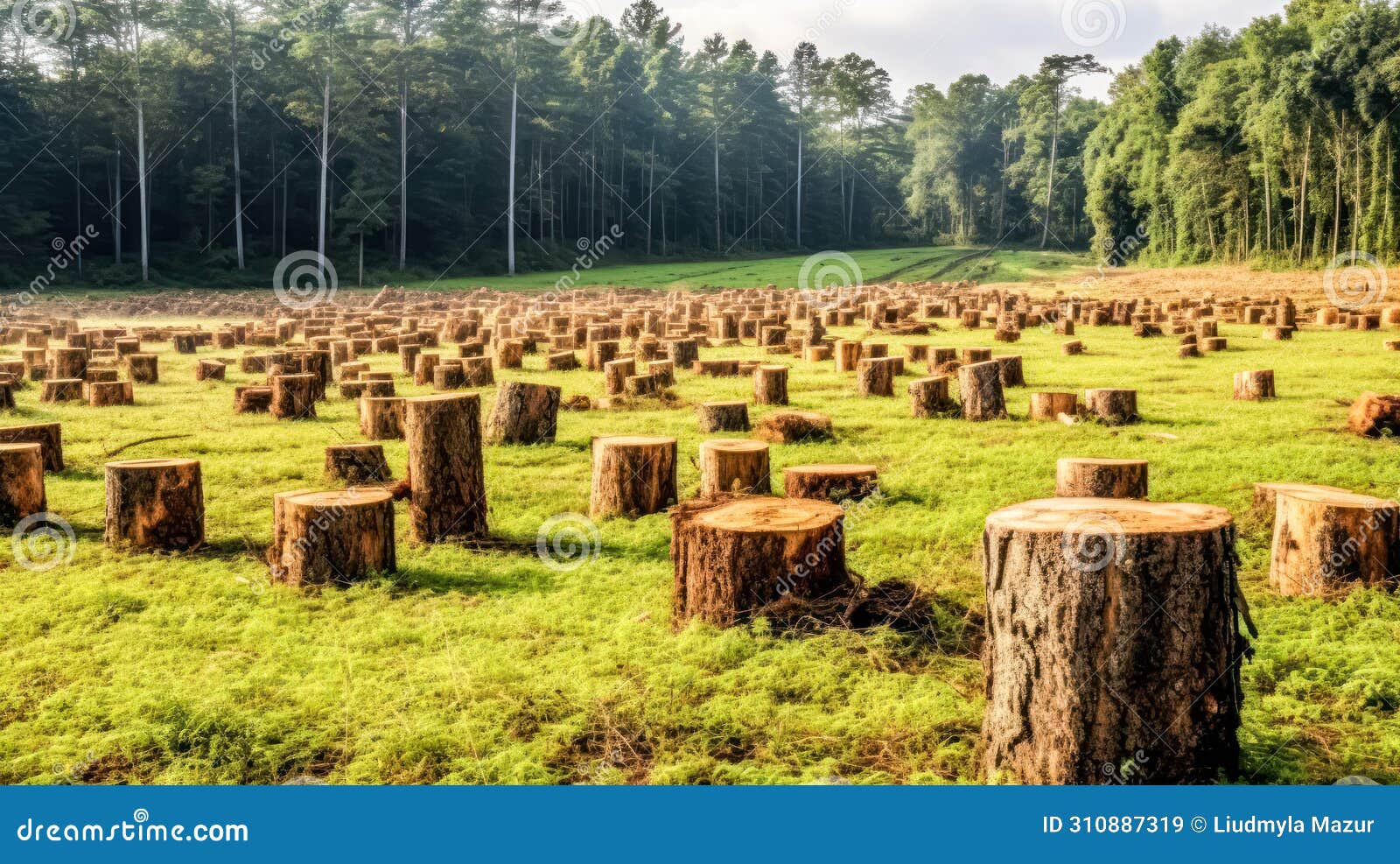 Destruction of Tropical Forests Environmental Problem of Deforestation ...