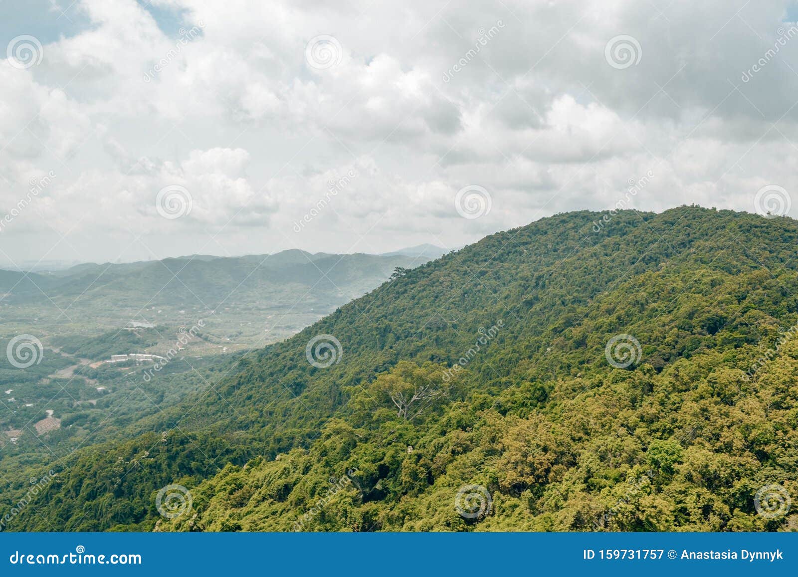 Rainforest Sanya China. Jungle and Stone Structures. Stock Image ...