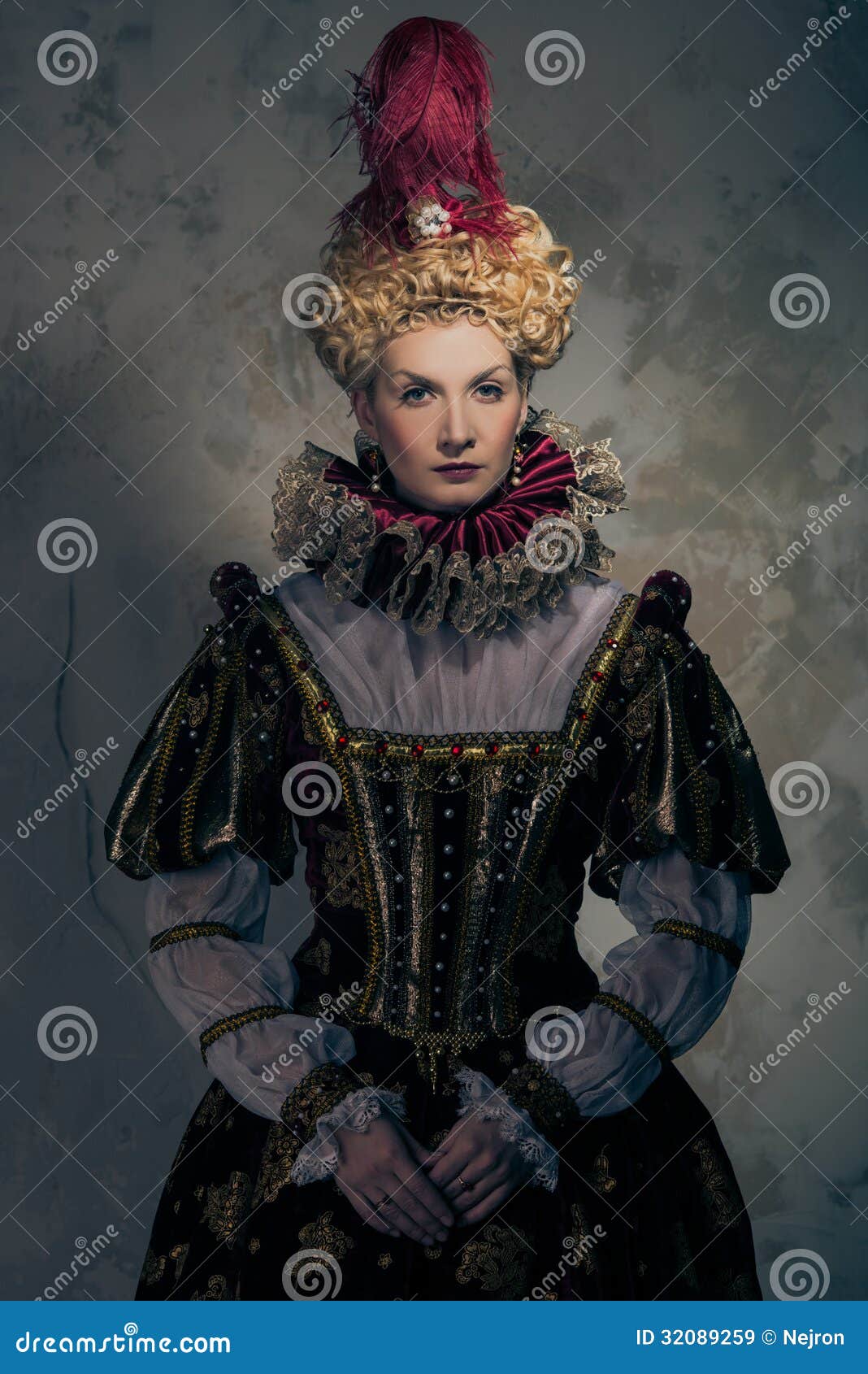 Rainha altiva imagem de stock. Imagem de majestade, arrogante - 32089259