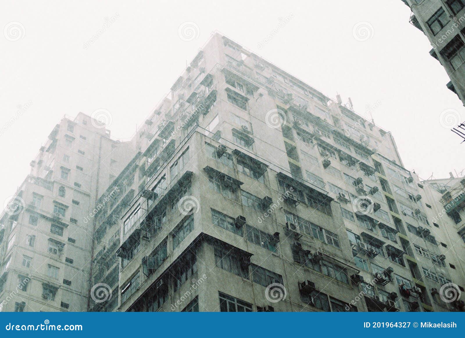 Raining stock image. Image of filmcamera, raining, grey - 201964327