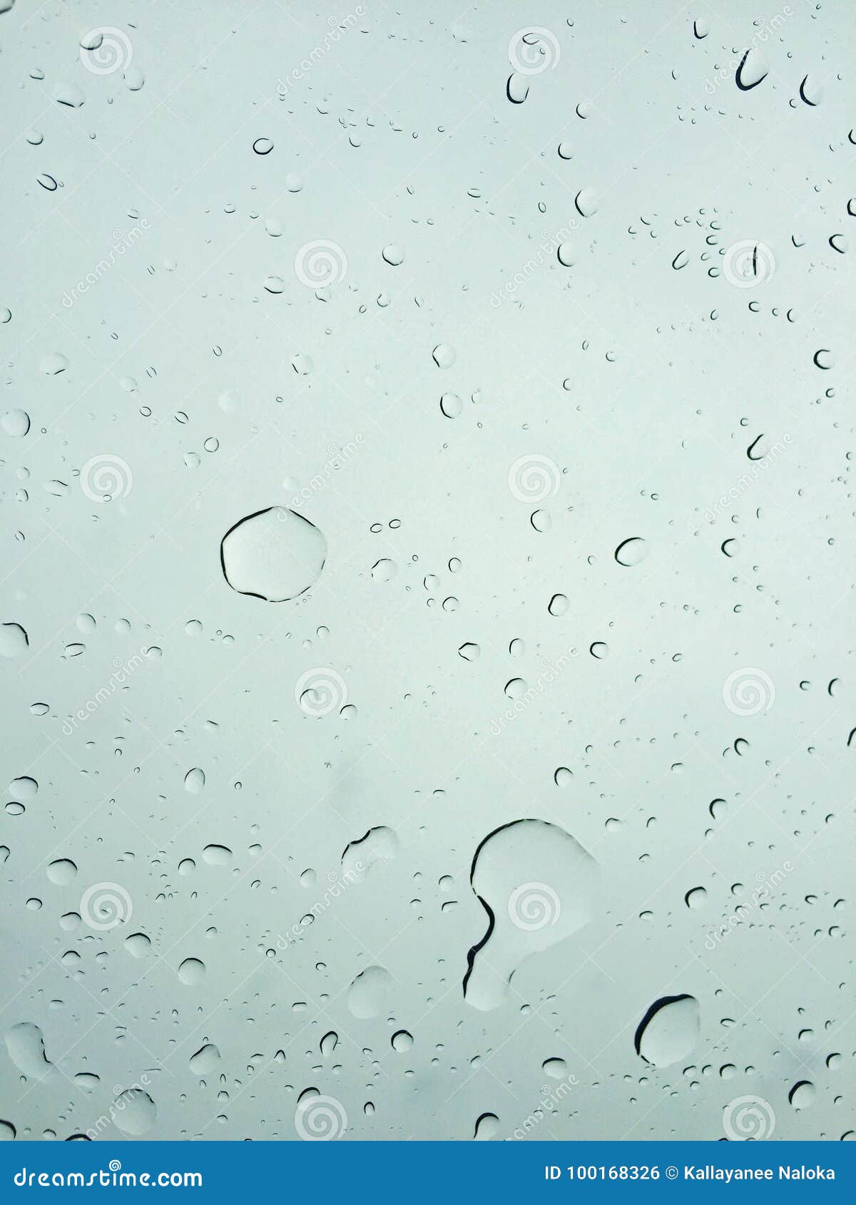 Raining Droplets on on the Windshield Stock Photo - Image of liquid ...