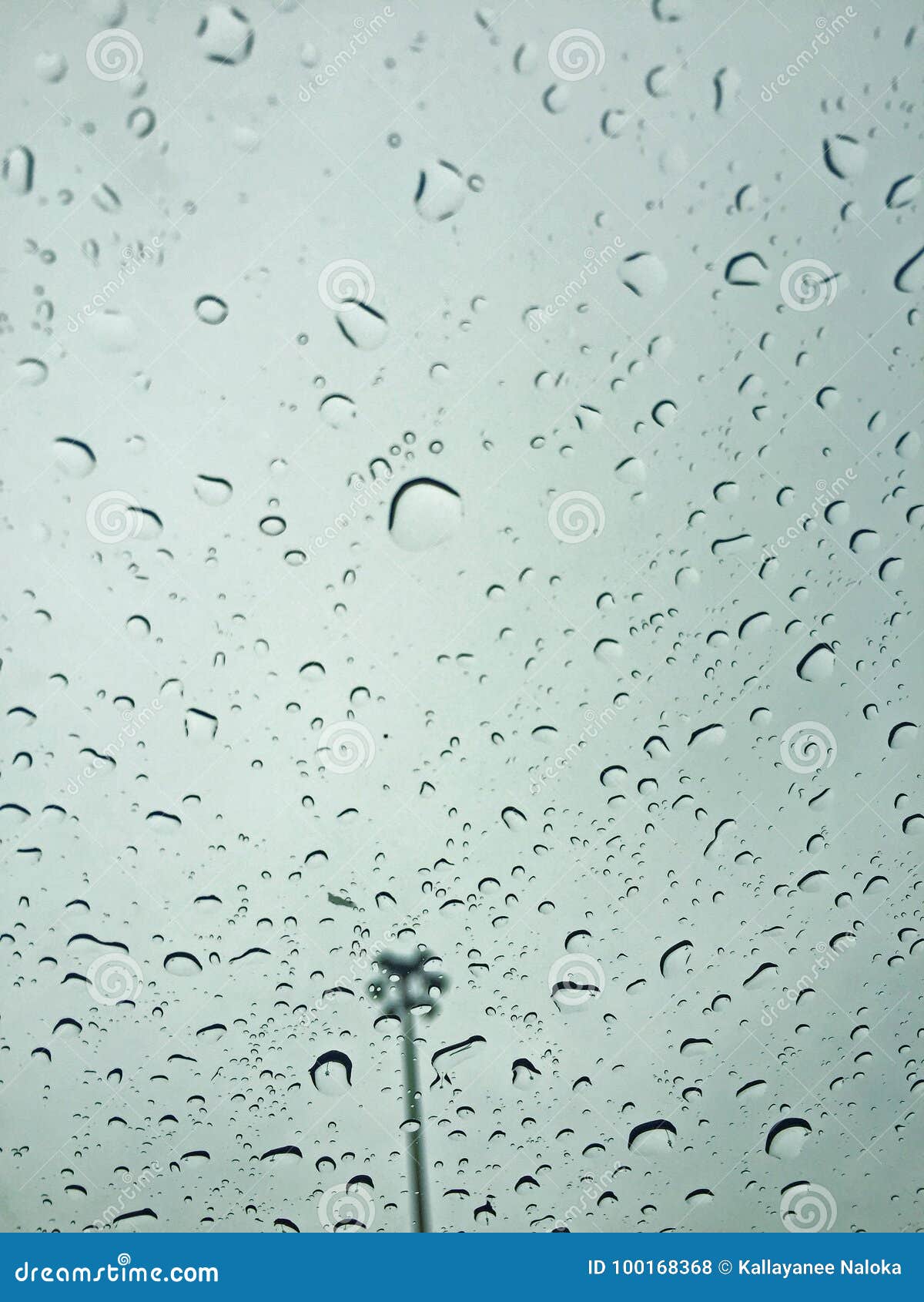 Raining Droplets on on the Windshield Stock Photo - Image of windscreen ...