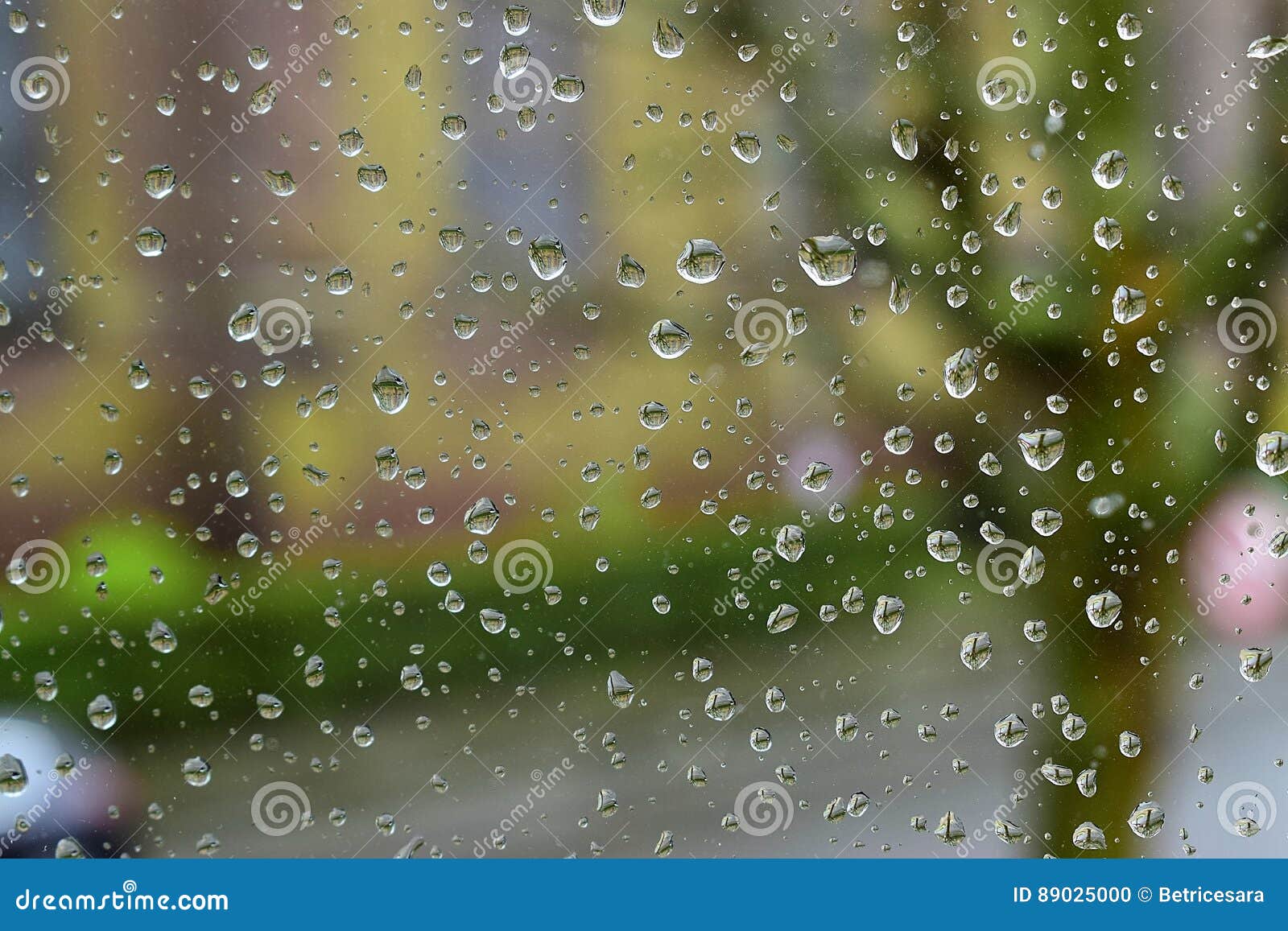 Raining on the Glass Off Window Stock Photo - Image of glass, rain ...