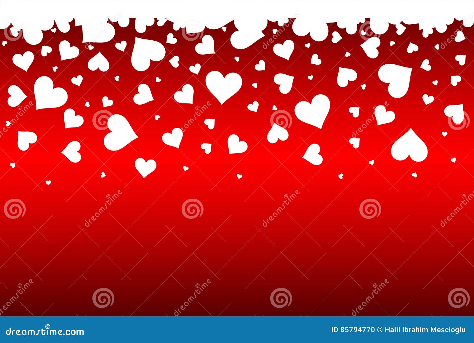 Raining Heart stock illustration. Illustration of valentines - 85794770