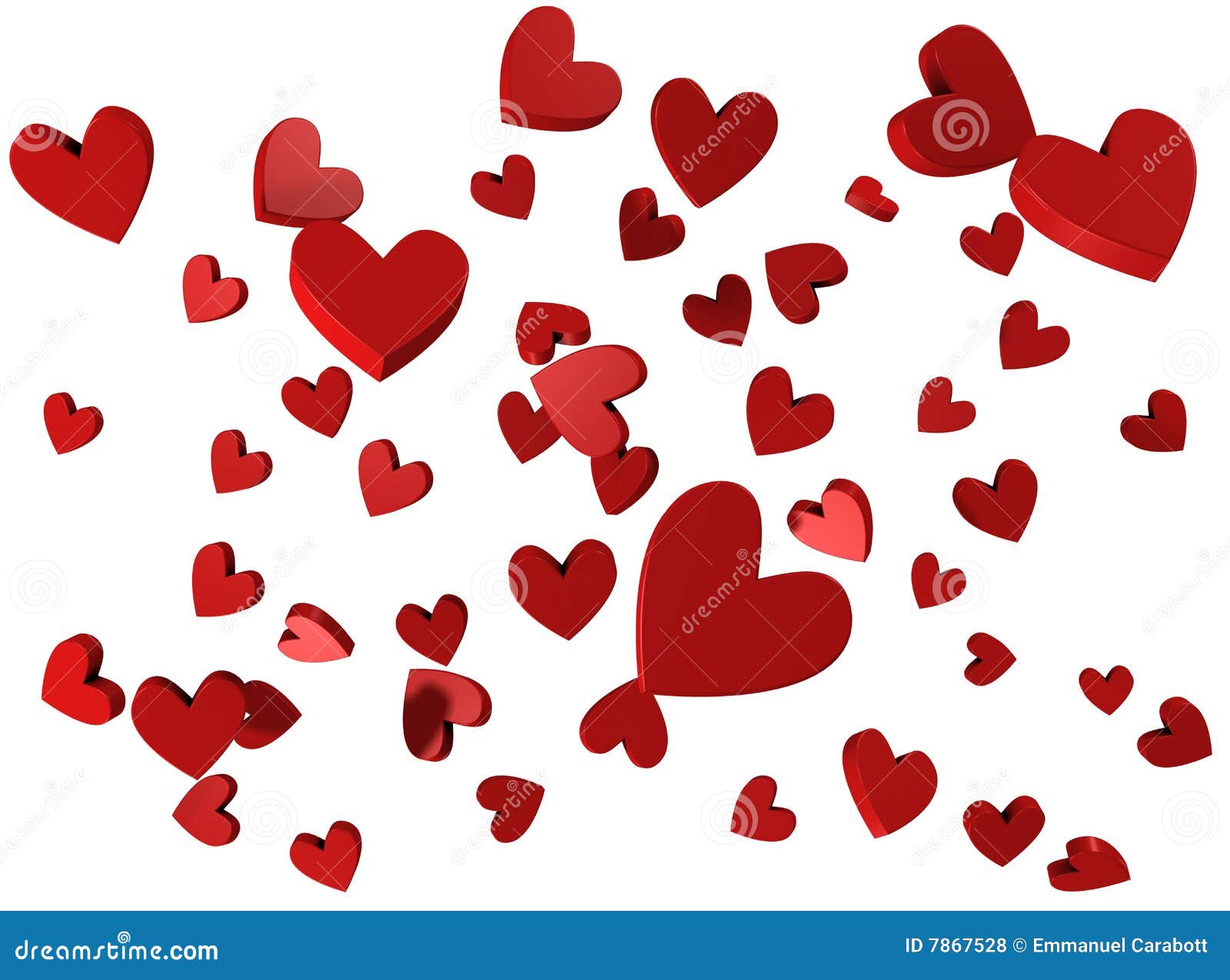 Raining Hearts Picture. Image: 7867528