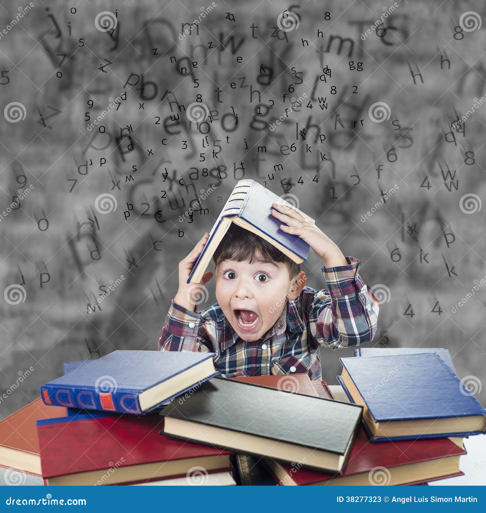 It is Raining Letters and Numbers Stock Image - Image of reading ...