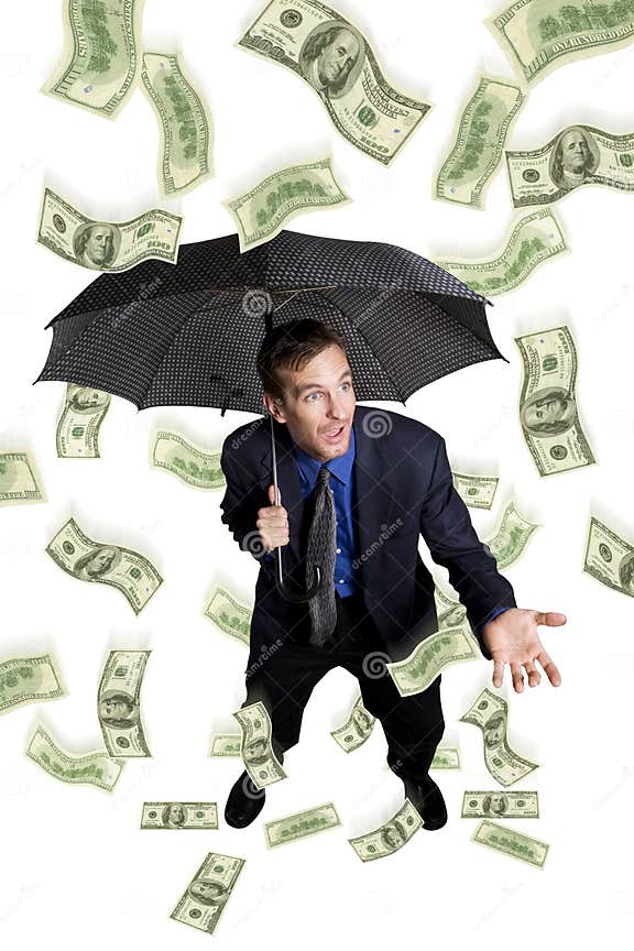 Raining money stock photo. Image of raining, wealth, jackpot - 24560602