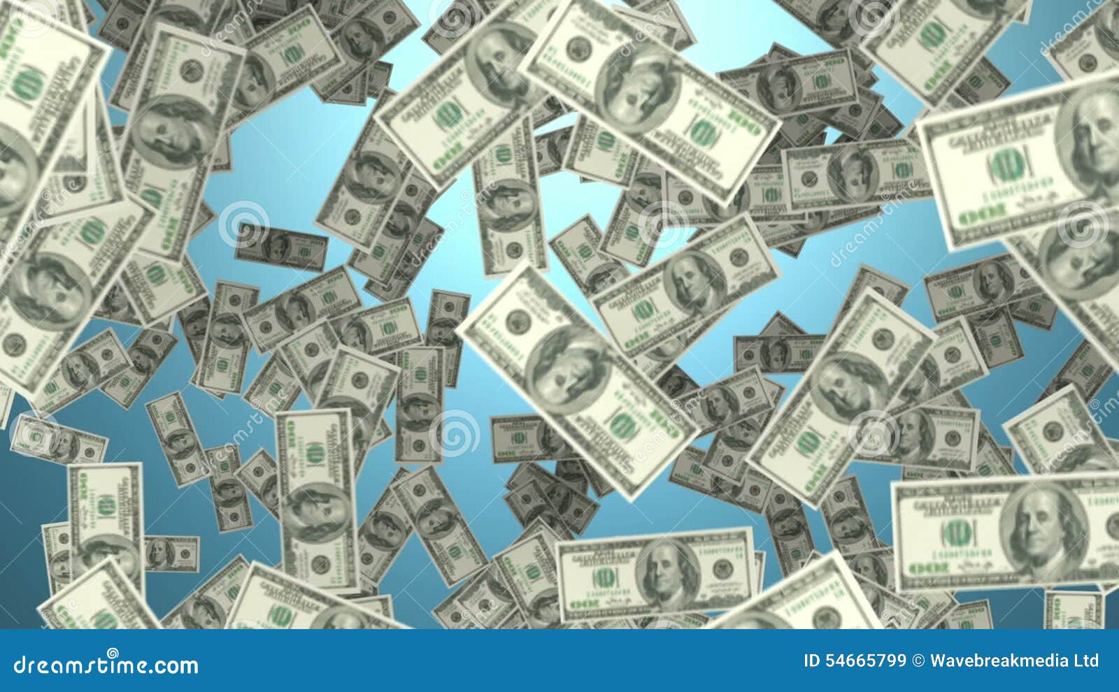 Raining Money Animation