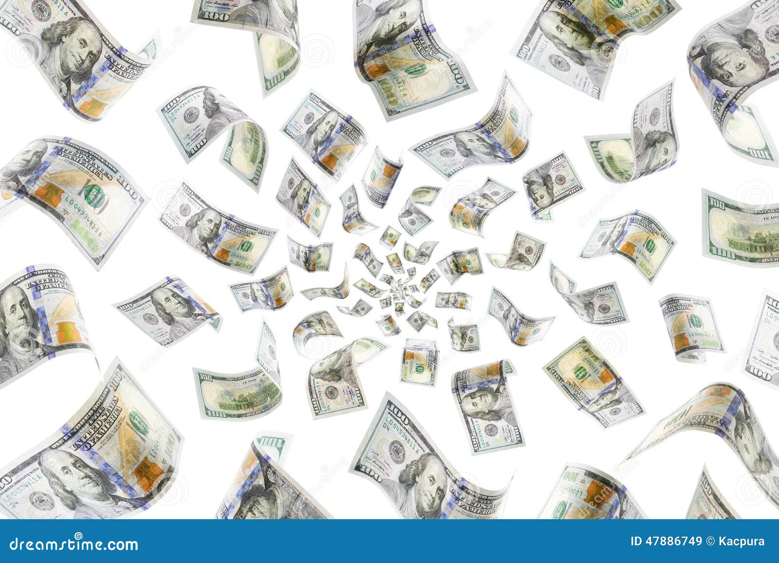Raining Money stock image. Image of close, finance, bill - 47886749