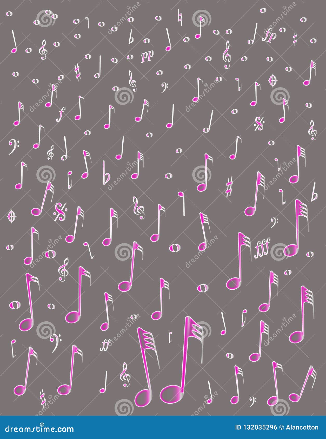 Musical Notes Raining Stock Illustrations – 10 Musical Notes Raining ...