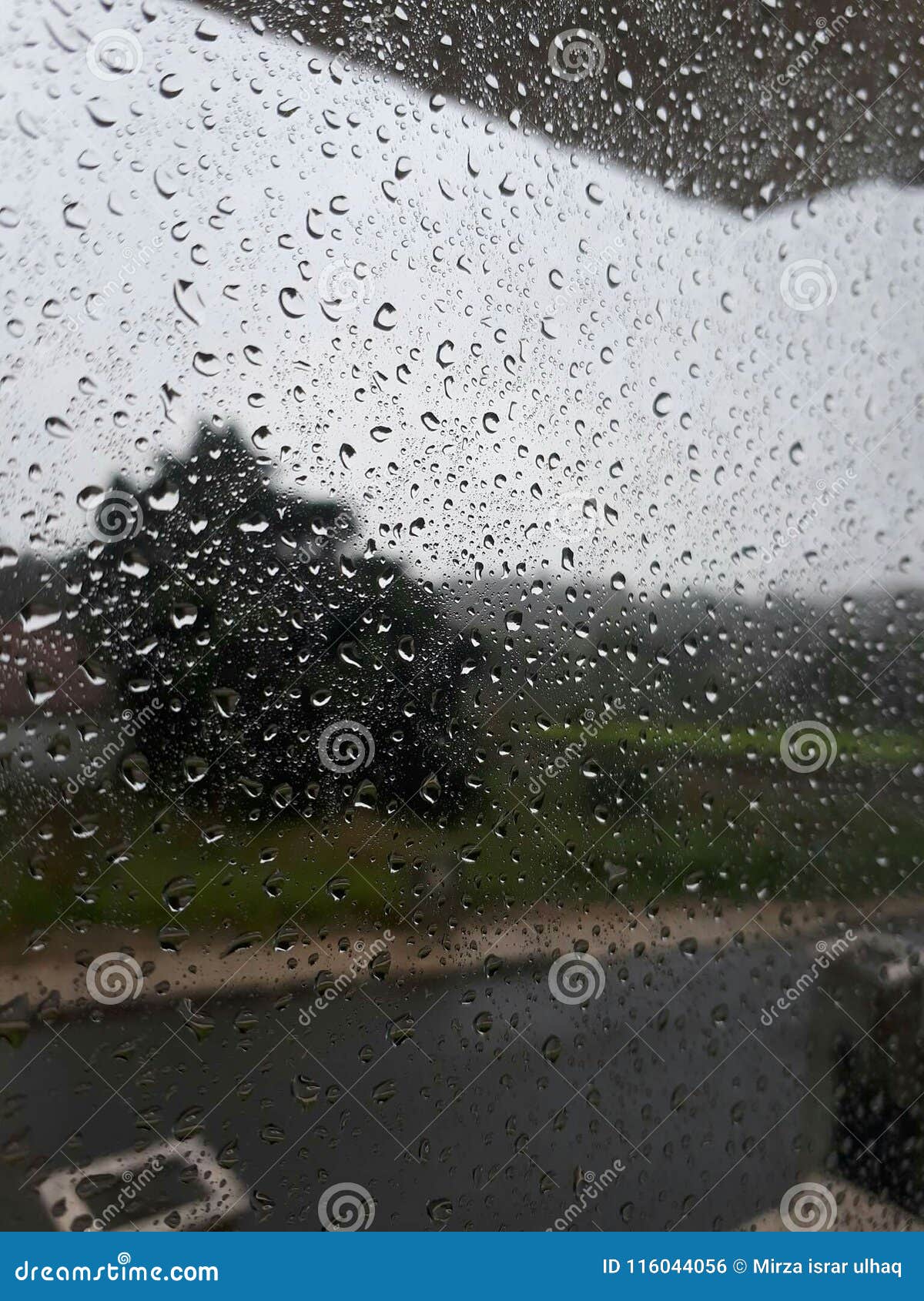 Raining out side stock photo. Image of weather, raining - 116044056