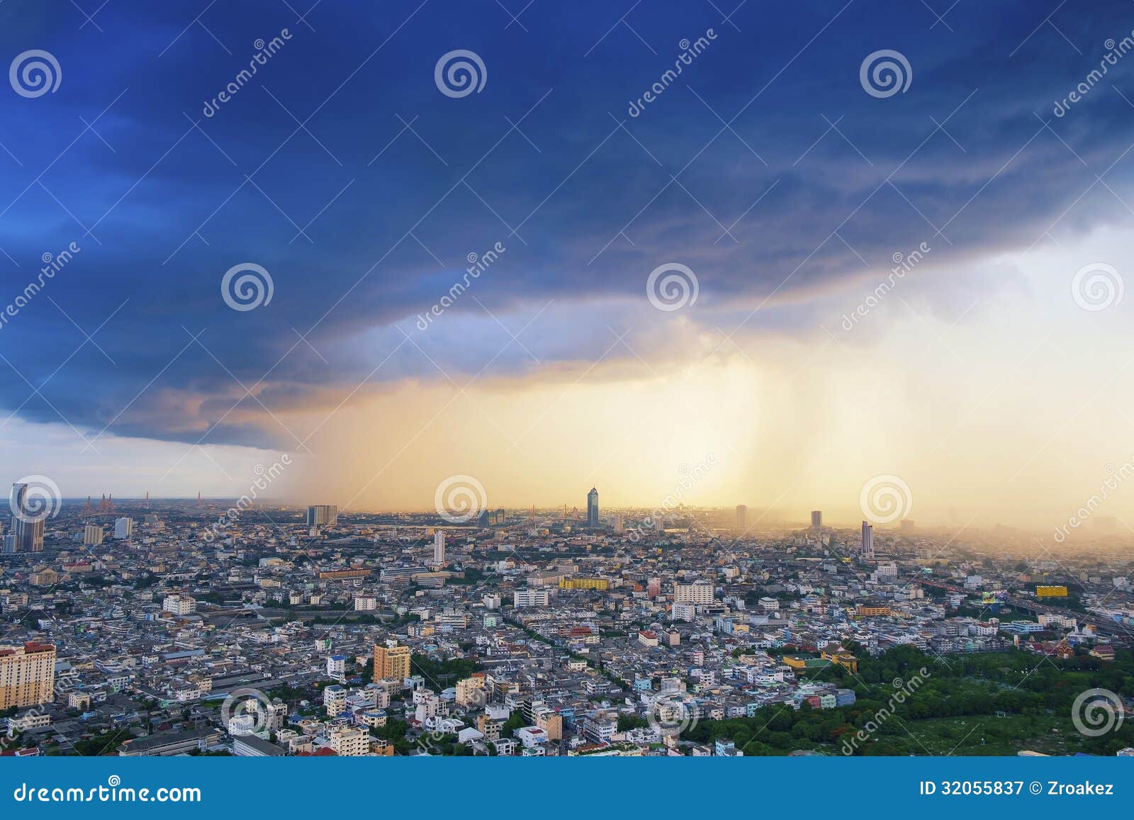 Raining over top view stock image. Image of rain, central - 32055837