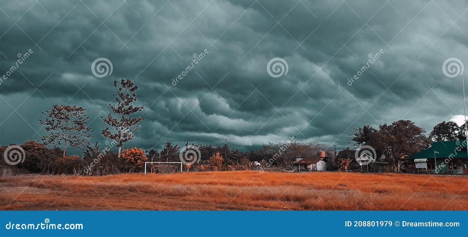 Before raining stock image. Image of cloud, wind, horizon - 208801979
