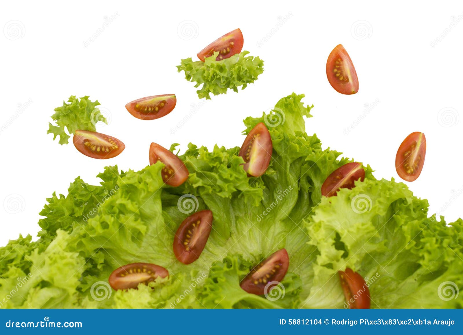 Raining salad stock photo. Image of talavera, fresh, healthy - 58812104