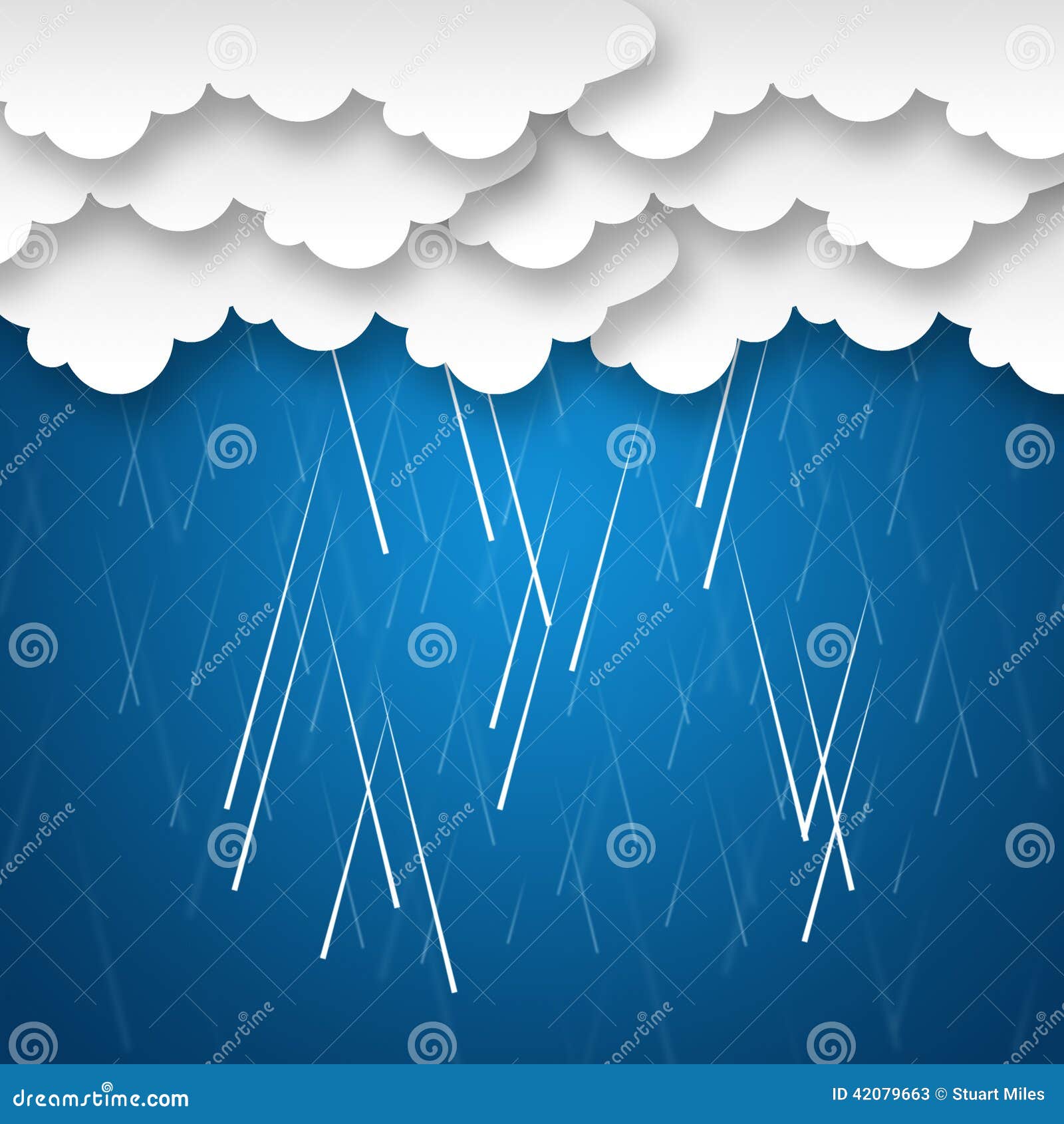 Raining Sky Background Means Rainy Weather Or Storms Stock Image ...