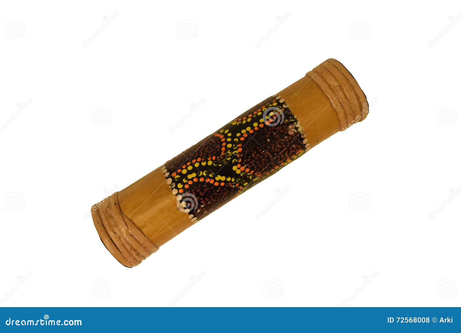 Rainstick стоковое фото. изображение насчитывающей бело - 72568008