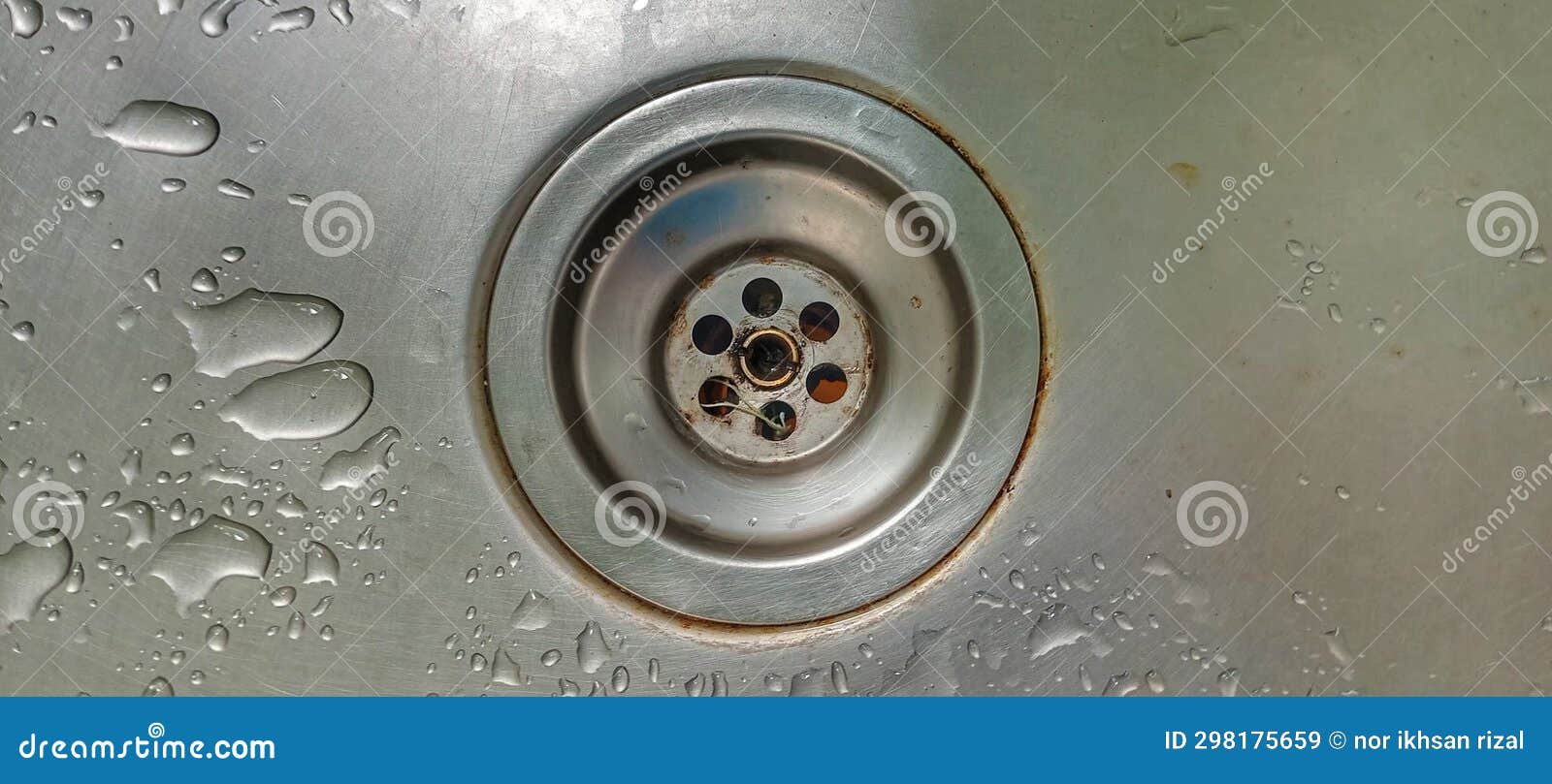 Rainwater Falling From The Roof Of The House Royalty-Free Stock ...