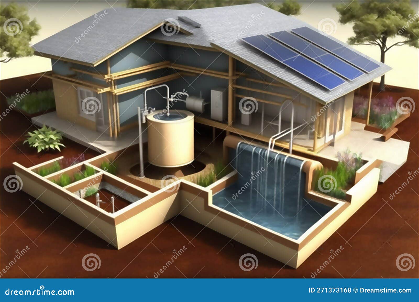 Rainwater Harvesting System, Solution To Water Crisis, Rainwater ...