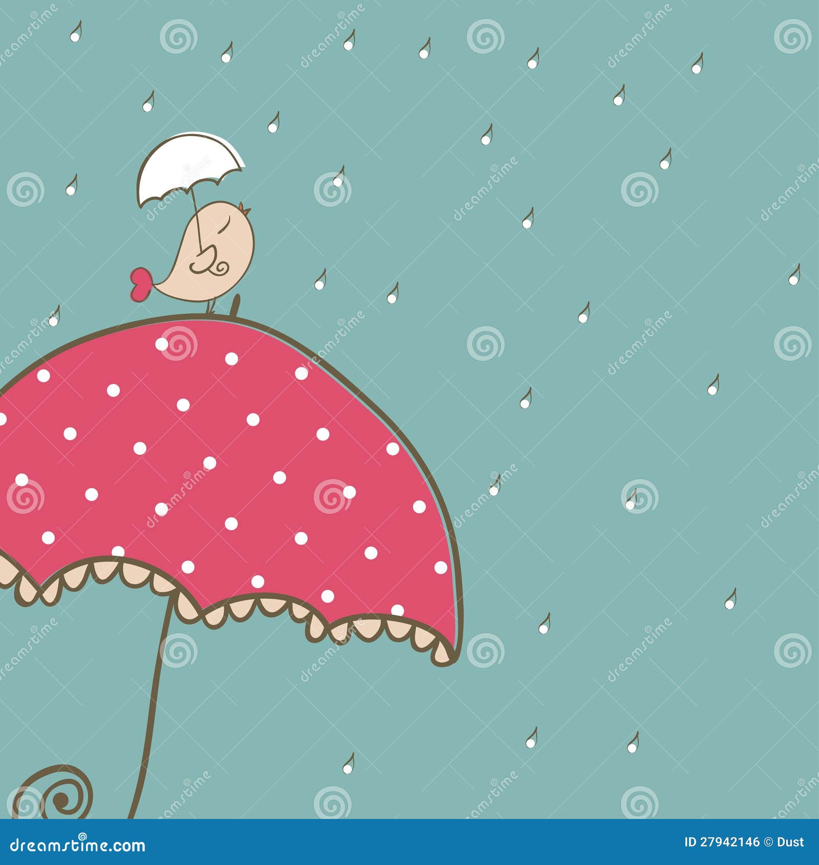 Rainy Card Stock Photography | CartoonDealer.com #27942146