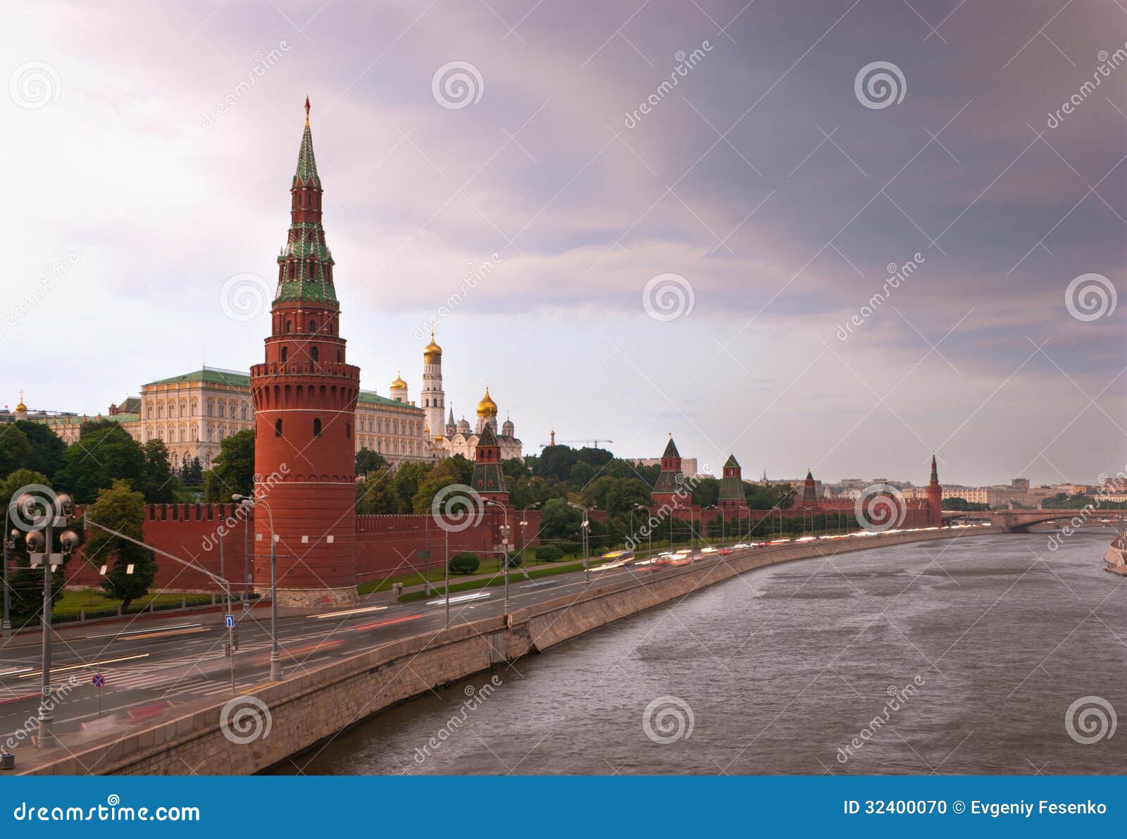 Rainy clouds over Moscow stock photo. Image of attractions - 32400070