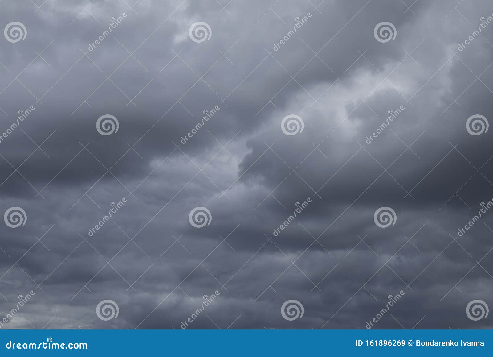 Grey Rain Clouds Above The Cascata Do Poco Do Bacalhau Stock ...