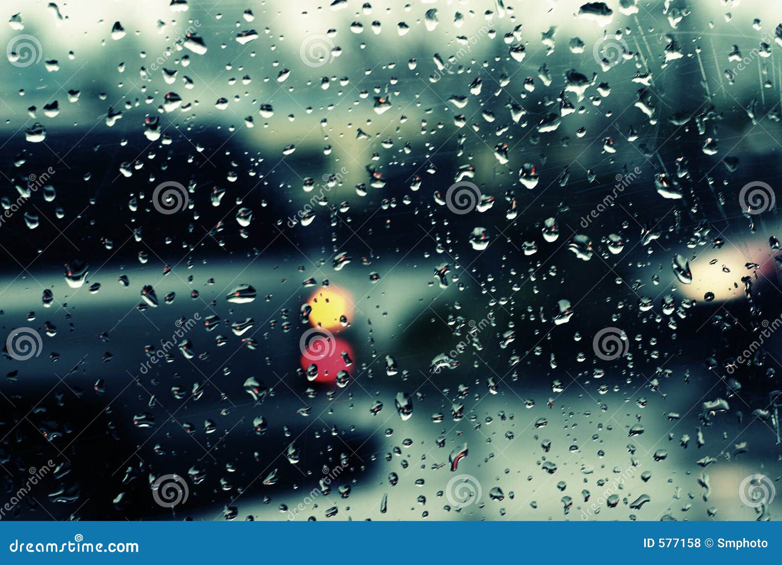 Rainy commute stock photo. Image of drops, trip, headlights - 577158