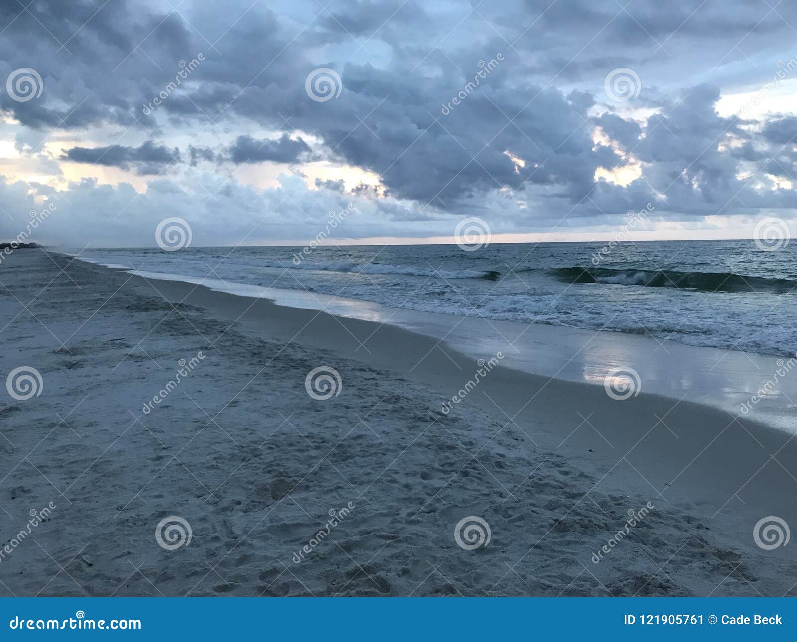 Rainy day stock image. Image of rainy, beach, florida - 121905761