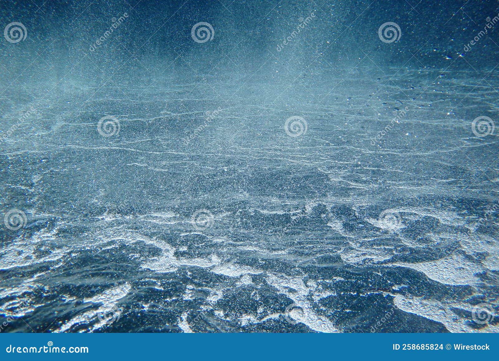 Rainy day in the ocean stock photo. Image of drops, fresh - 258685824