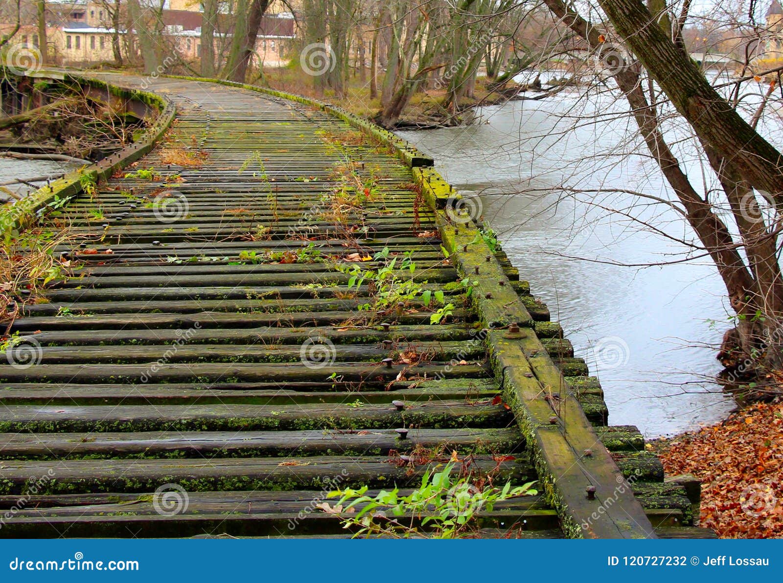 Railroad Bridge Over the Fox River, Stock Photo - Image of bridge ...