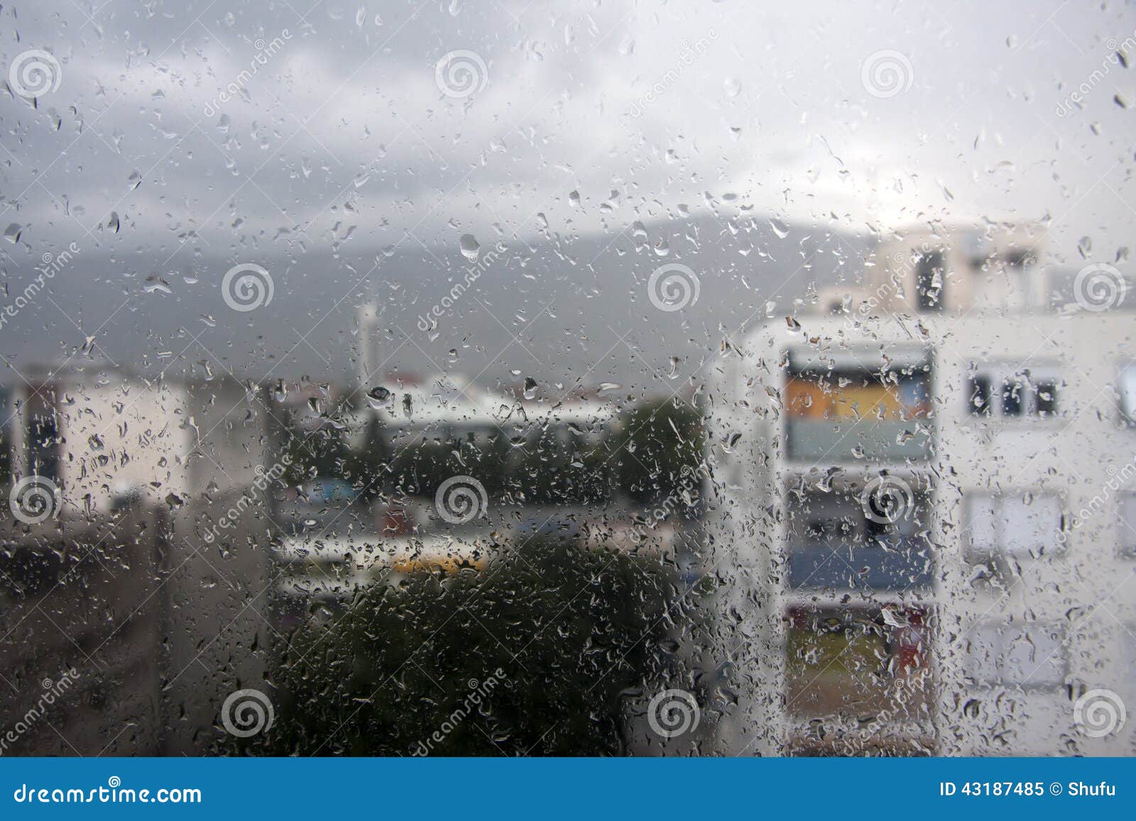 Rainy Window stock image. Image of closeup, window, raining - 43187485