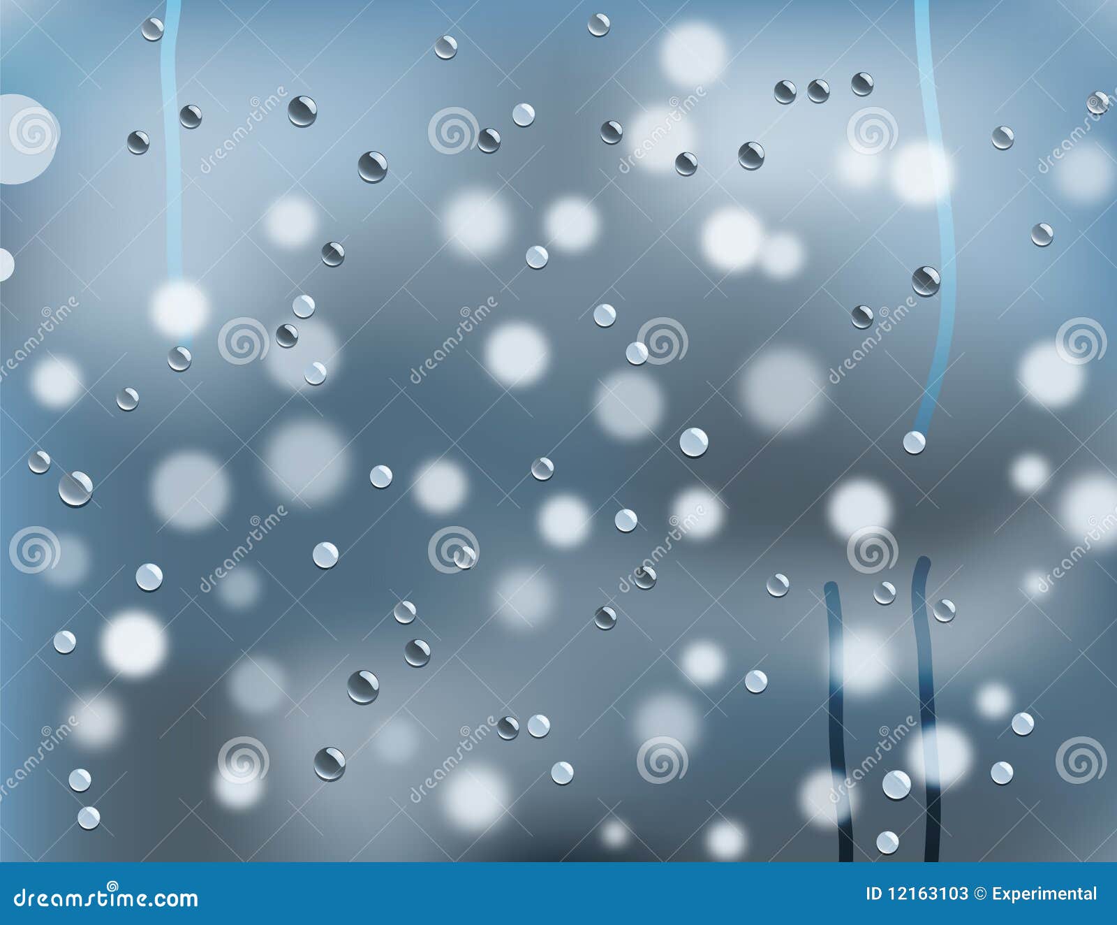 Rainy Window View Monsoons Raindrops Patter Across The Glass Surface ...