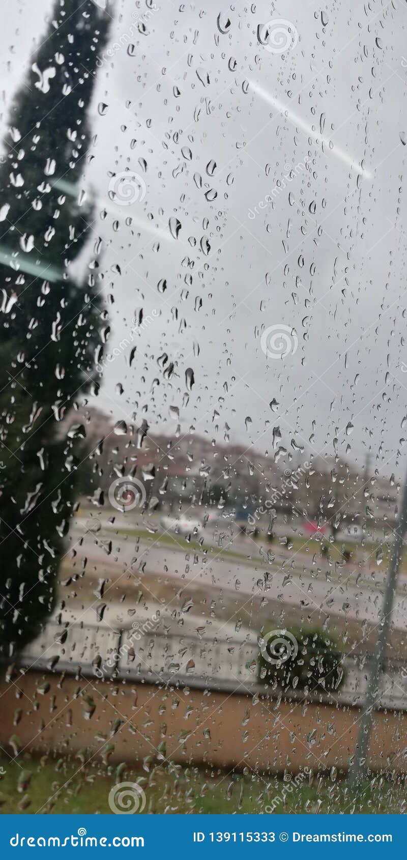 Rainy window stock image. Image of window, rainy, rain - 139115333