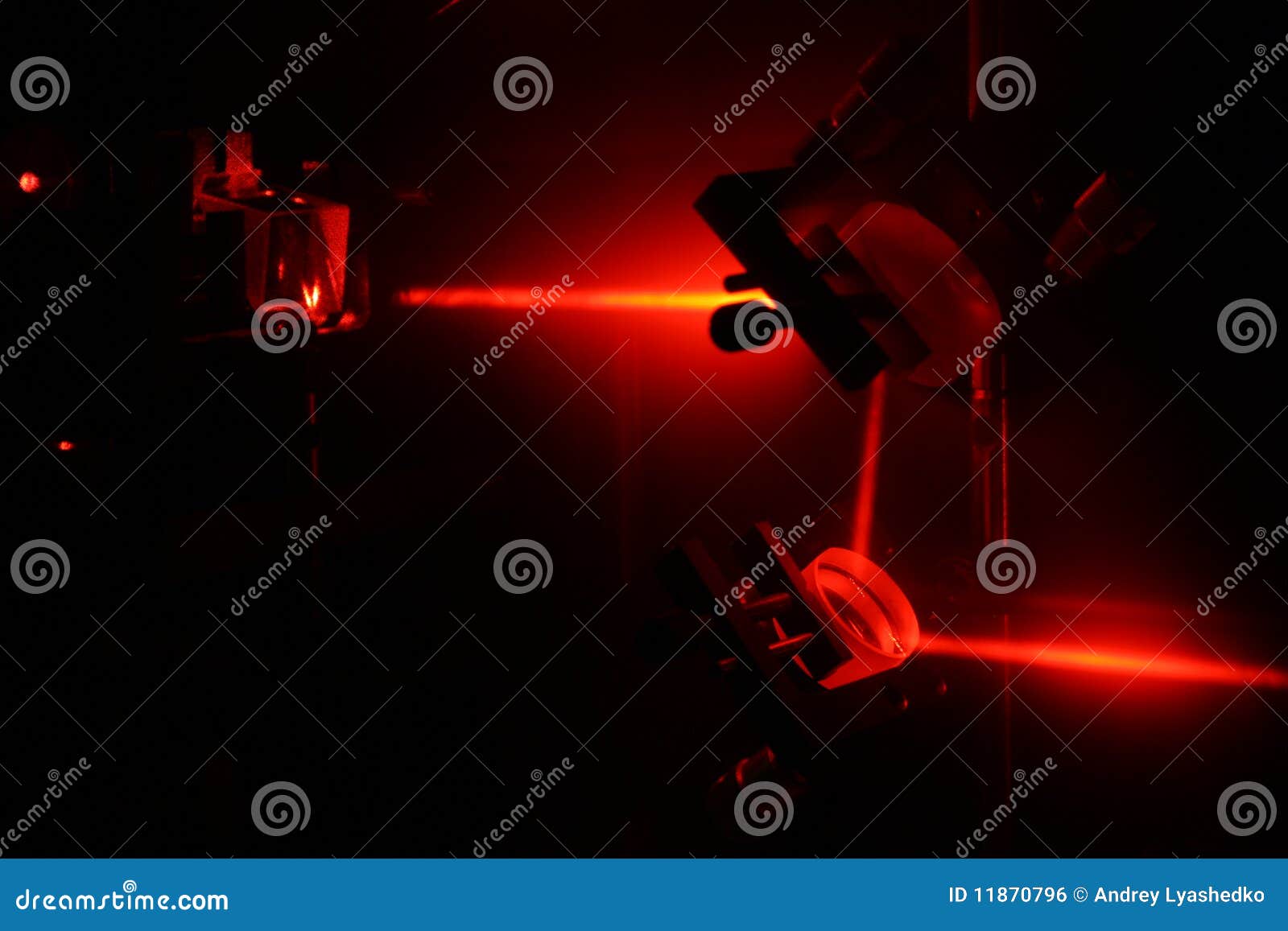 Raio laser Ele-Ne foto de stock. Imagem de ciência, pesquisa - 11870796