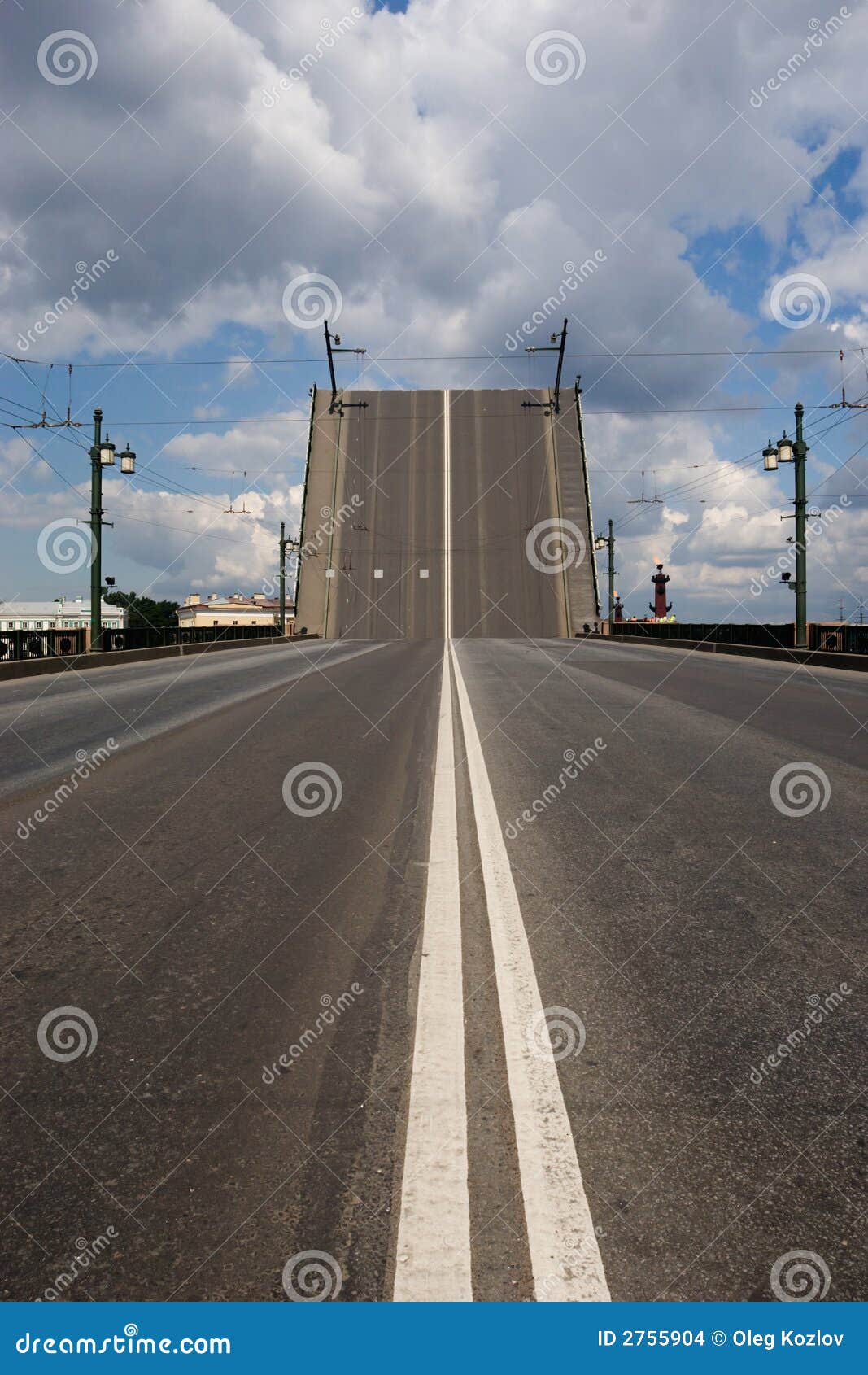 Raised drawbridge stock photo. Image of daylight, drawbridge - 2755904