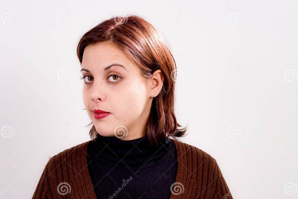 Raised eyebrow stock photo. Image of unconvinced, expressive - 286674