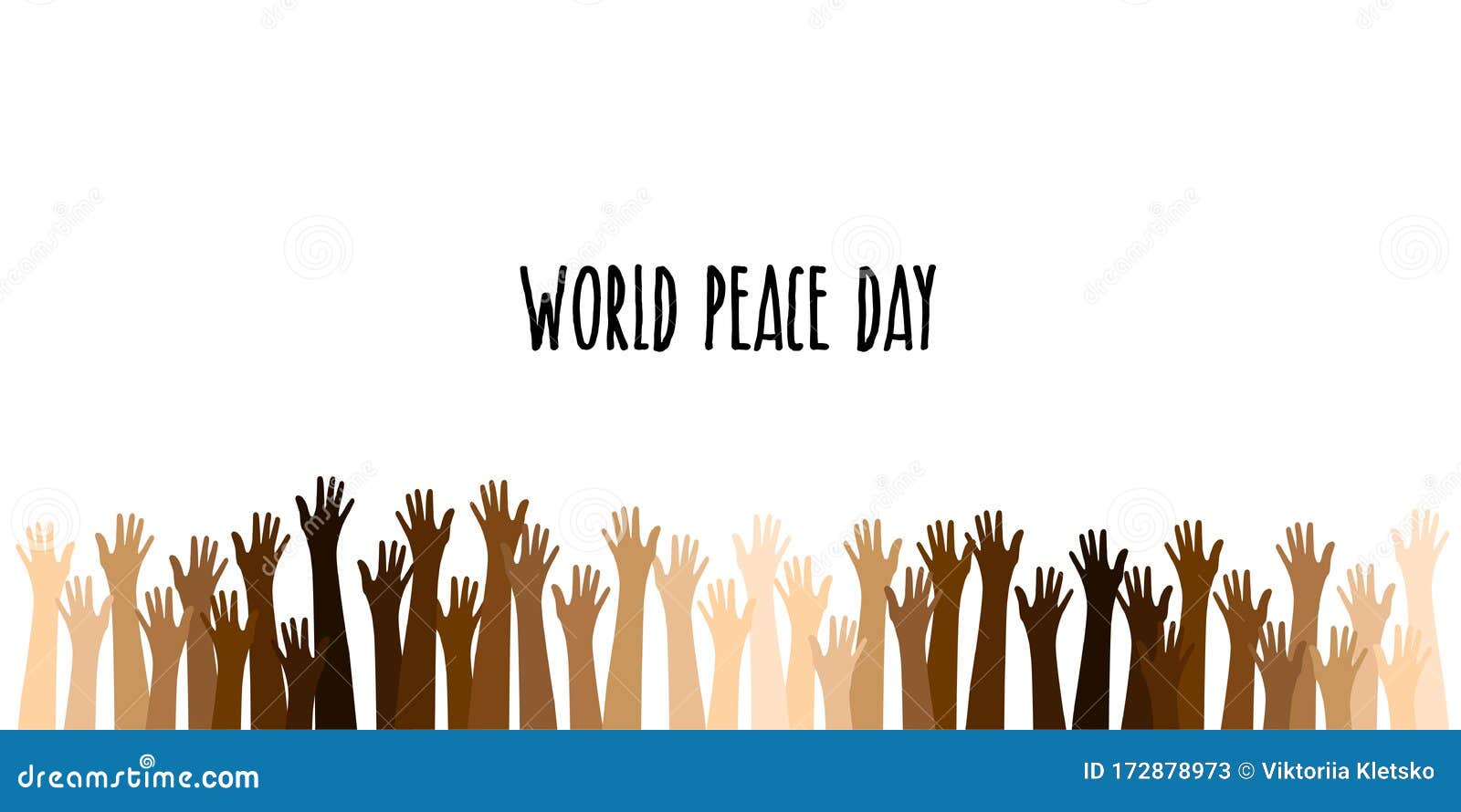 Raised Up Hands In Different Skin Colors. Refugees, Race Tolerance ... Raised Up Hands In Different Skin Colors. Refugees, Race Tolerance ...